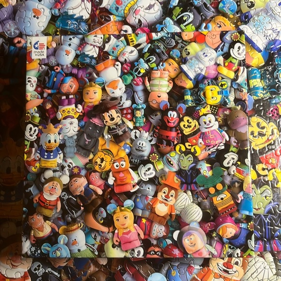 ceaco | Games | 75 Piece Ceaco Disney Vinylmation Puzzle Challenging ...